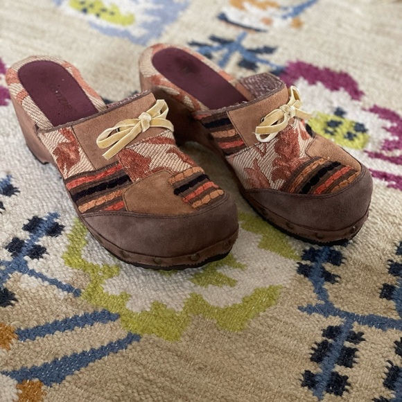 kenzie | Shoes | Kenzie Patchwork Clogs | Poshmark